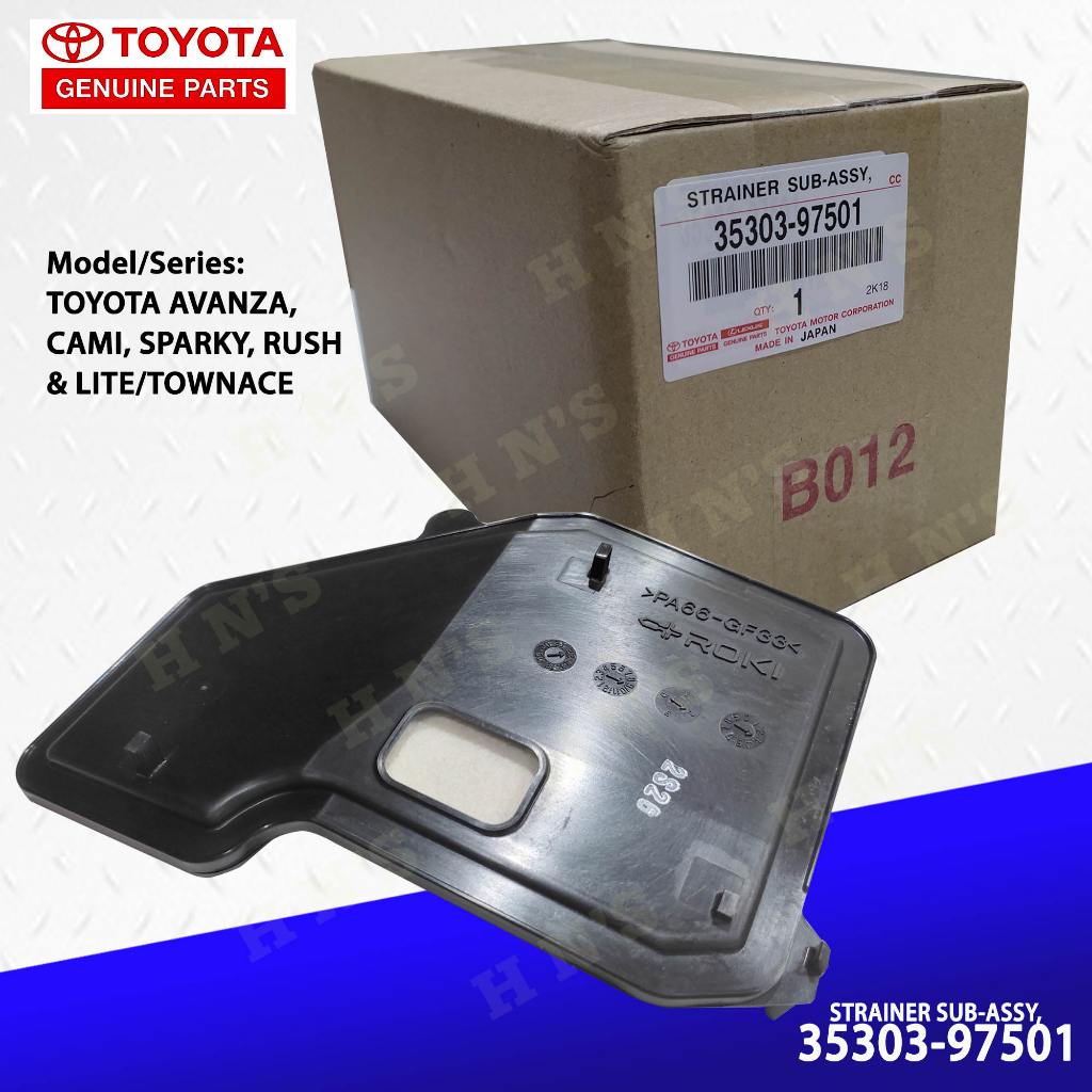 Toyota Genuine Transmission Filter (35303-97501) for Toyota Avanza ...