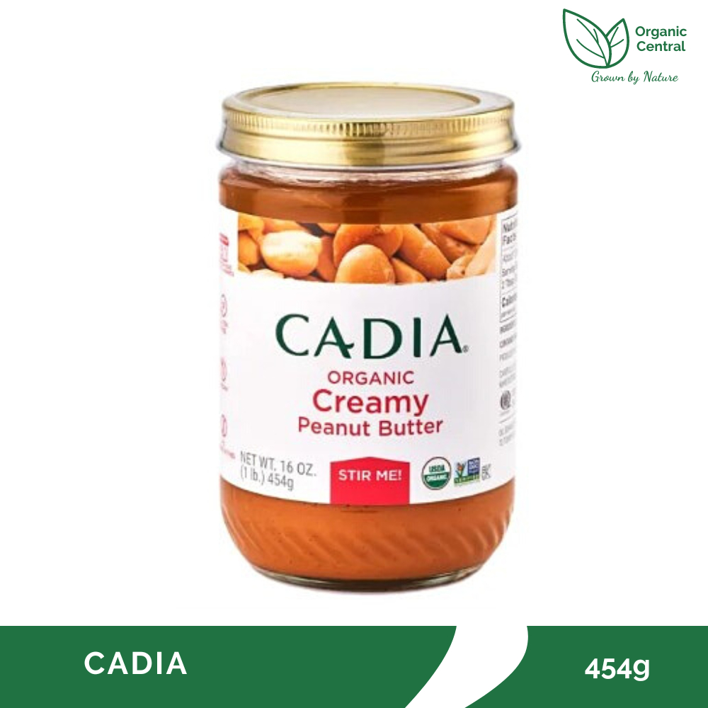 Cadia Organic Creamy Peanut Butter 454g | Shopee Philippines