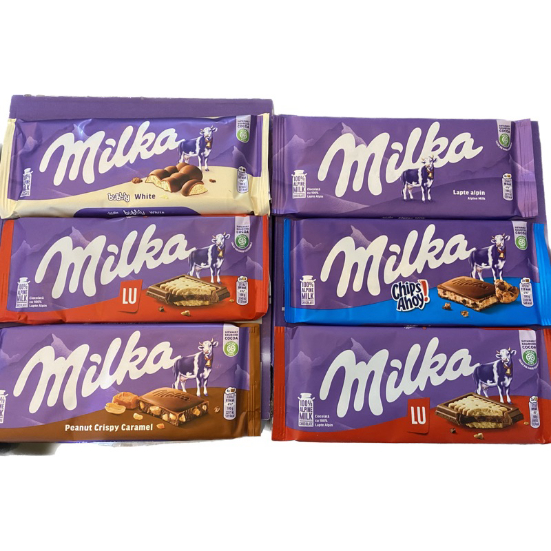 Milka Chocolates ( Assorted Flavors) - 100g | Shopee Philippines