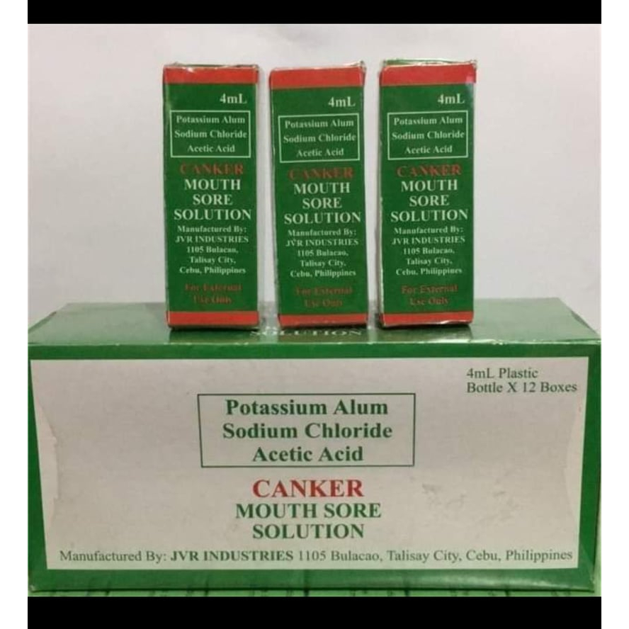 CAN KER Mouth Sore Solution | Shopee Philippines