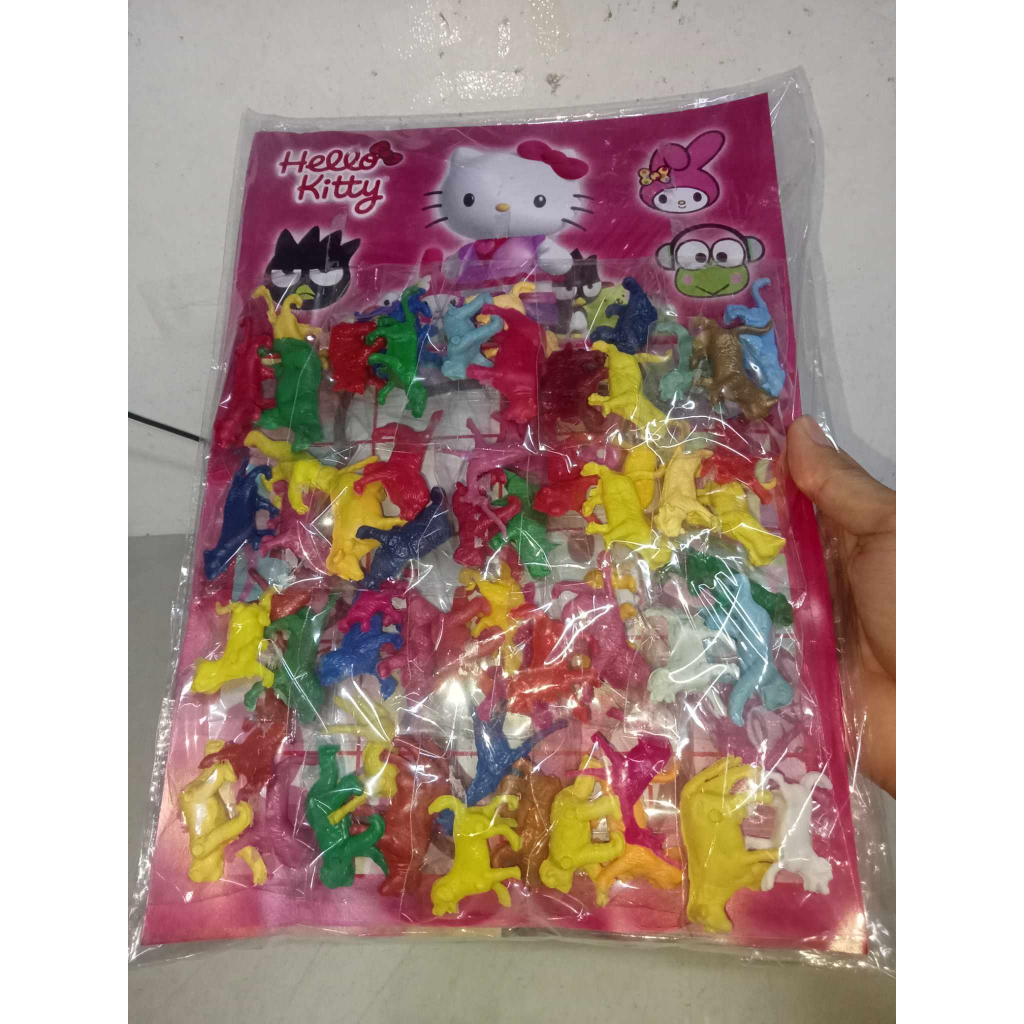 toy pad assorted anilmals 20packs (3pcs per pack) | Shopee Philippines