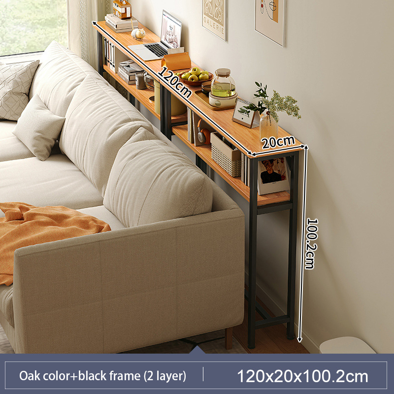 Sofa side table storage rack bed back storage rack narrow rack bed side ...