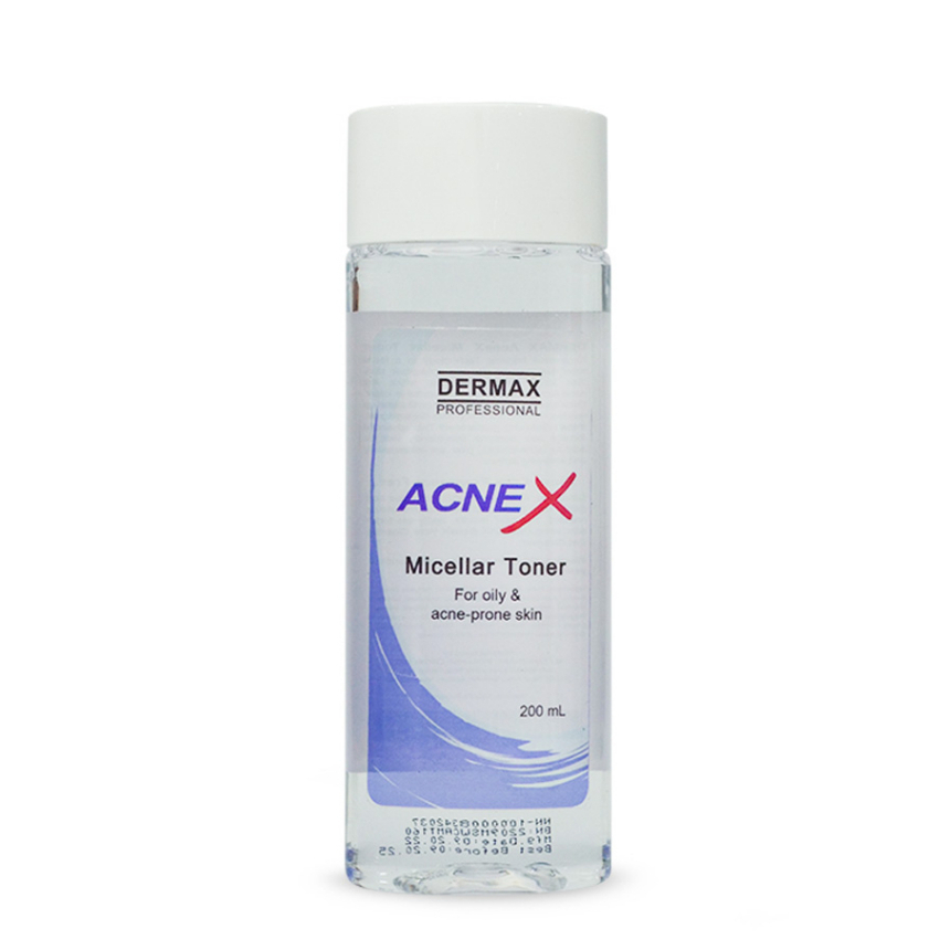 DERMAX PROFESSIONAL AcneX Micellar Toner 200ml | Shopee Philippines