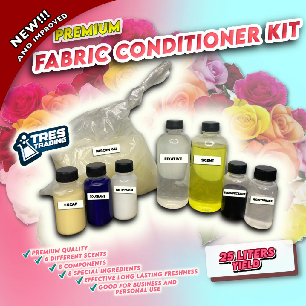DIY FABRIC CONDITIONER KIT 25LITERS FABCON | Shopee Philippines