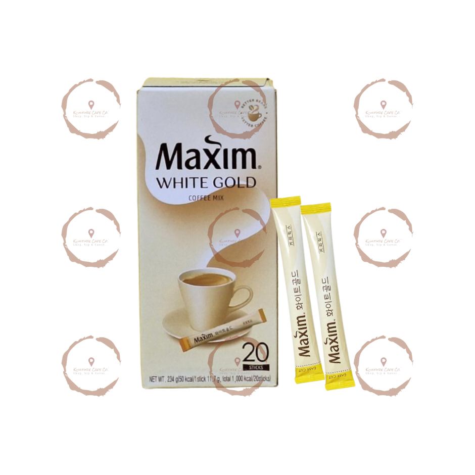 Maxim White Gold Coffee Mix (20 sticks) | Shopee Philippines