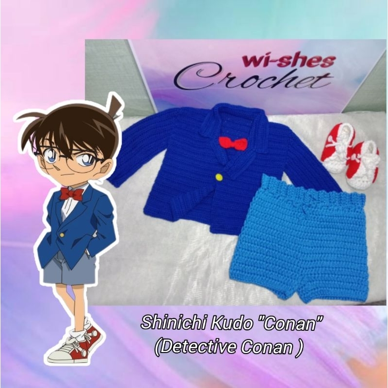 Detective Conan Crochet Costume (Pre-order) | Shopee Philippines