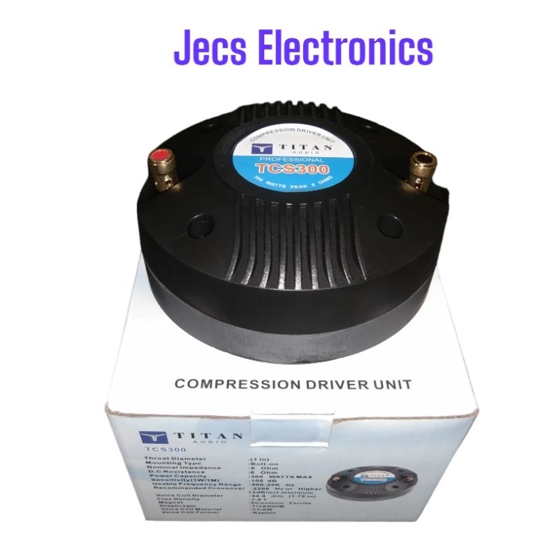 TITAN TCS-300 COMPRESSION DRIVER UNIT | Shopee Philippines TITAN TCS-300 COMPRESSION DRIVER UNIT | Shopee Philippines