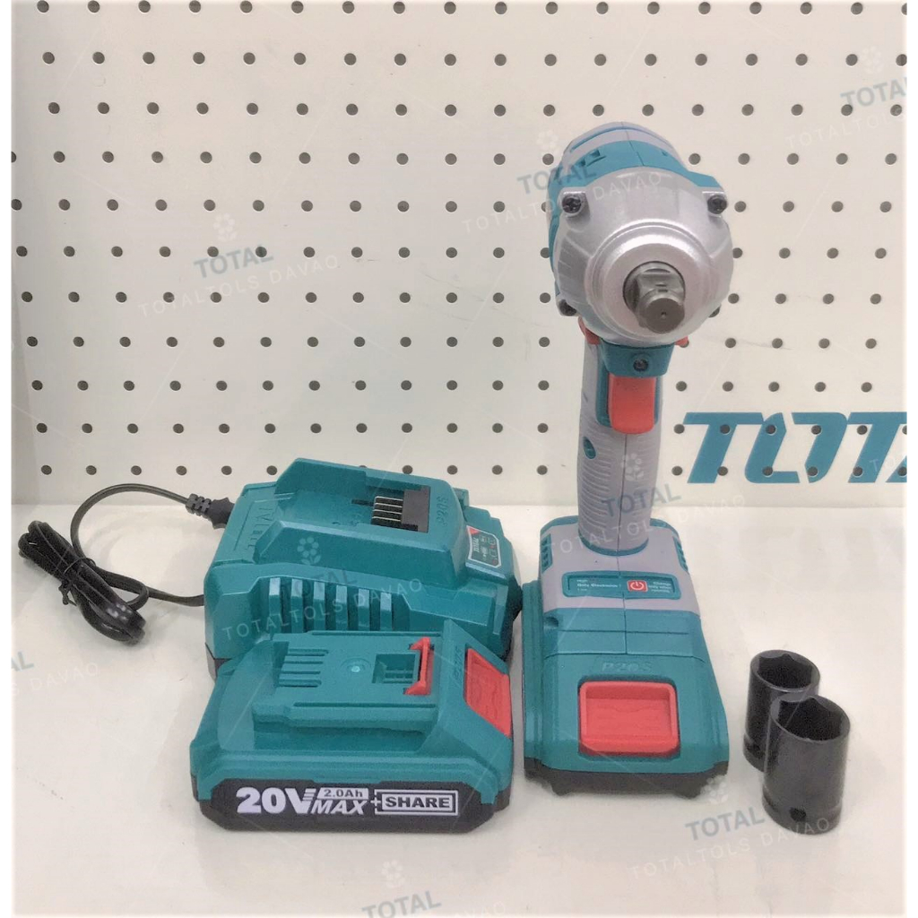 Total Impact Wrench Cordless w/case (TIWLI2038) | Shopee Philippines