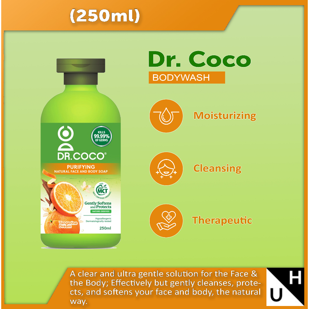 Dr. Coco Purifying Natural Face & Body Soap 250ml | Shopee Philippines