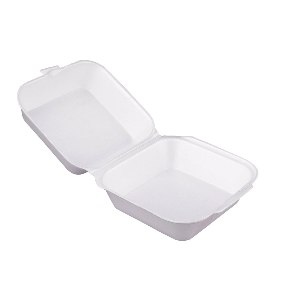 Burger Styro Box - Food Styro Box, Take out, Meal Box, Disposable ...