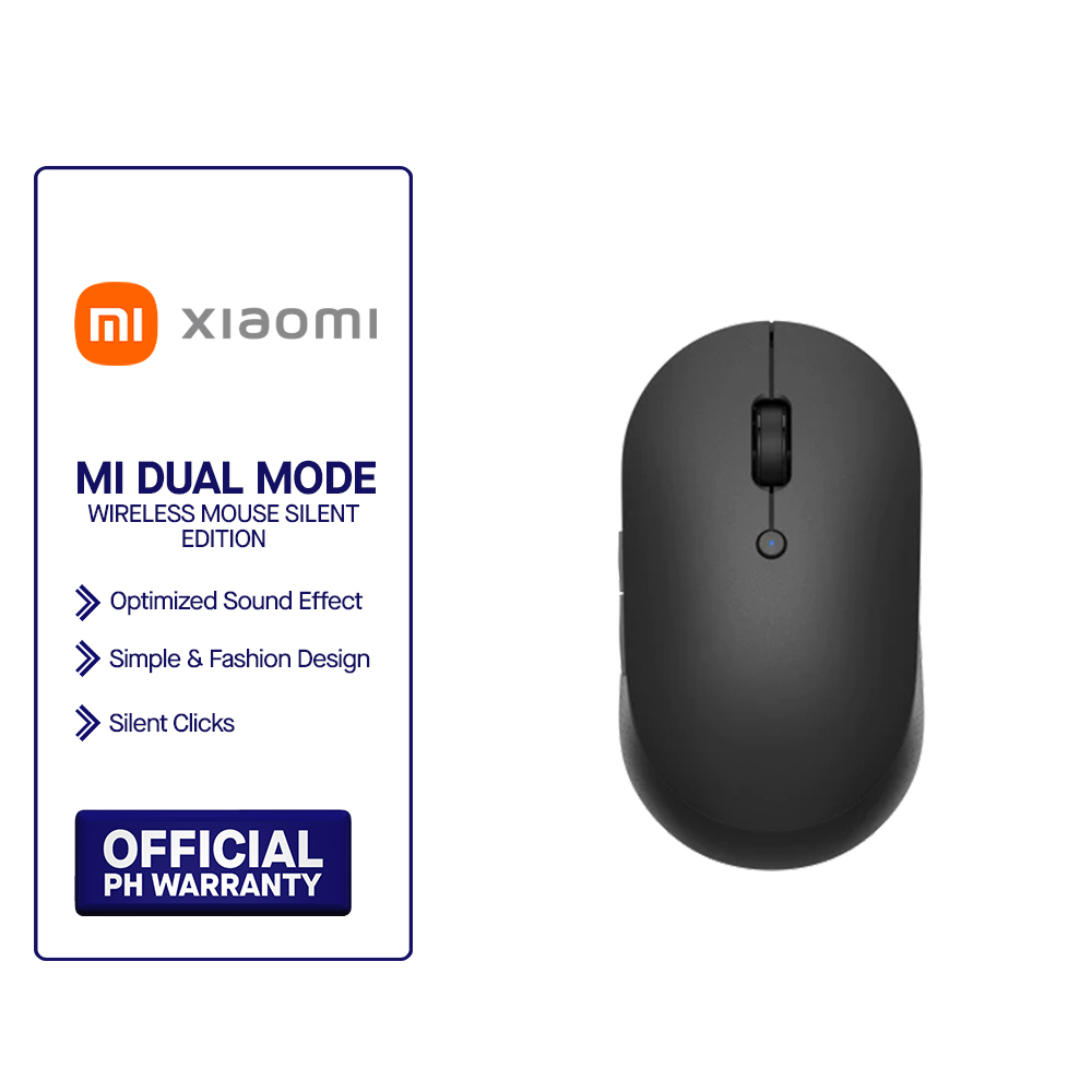 Mi Dual Mode Wireless Mouse Silent Edition | Shopee Philippines