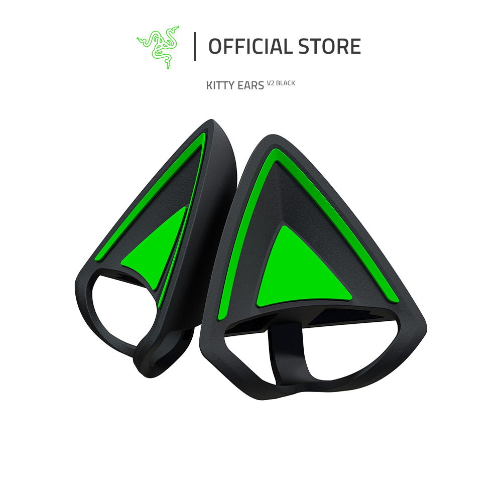Razer Kitty Ears V2 - Universal Fit Clip-on Kitty Ears for Headset ...