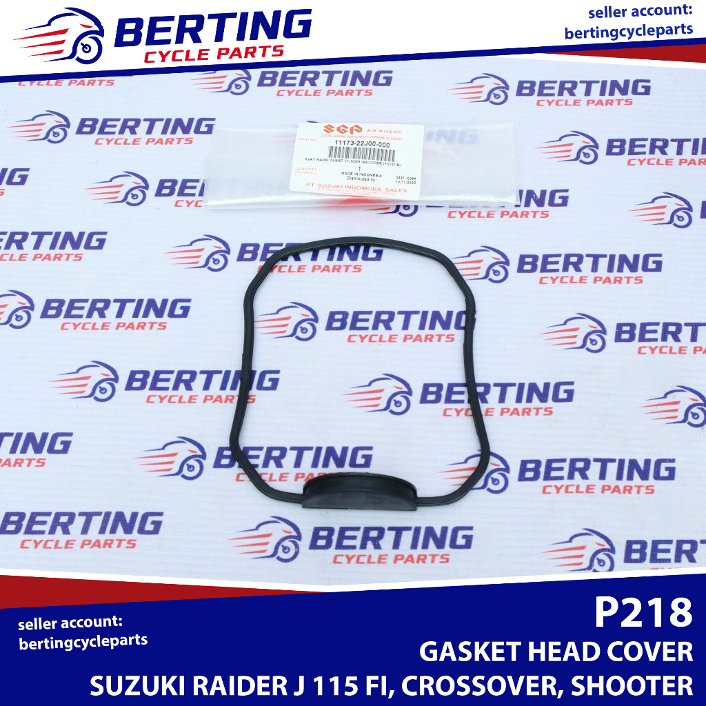 SGP GASKET HEAD COVER Suzuki Raider J 115 FI Shooter 115 FI J Crossover ...