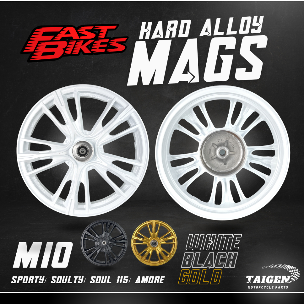 FASTBIKES Hard-Alloy Mags for MIO (Sporty / Soulty / Soul115 / Amore ...