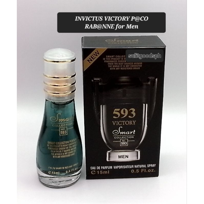 SMART COLLECTION PERFUME NO. 593 FOR MEN 15 ML EDP | Shopee Philippines
