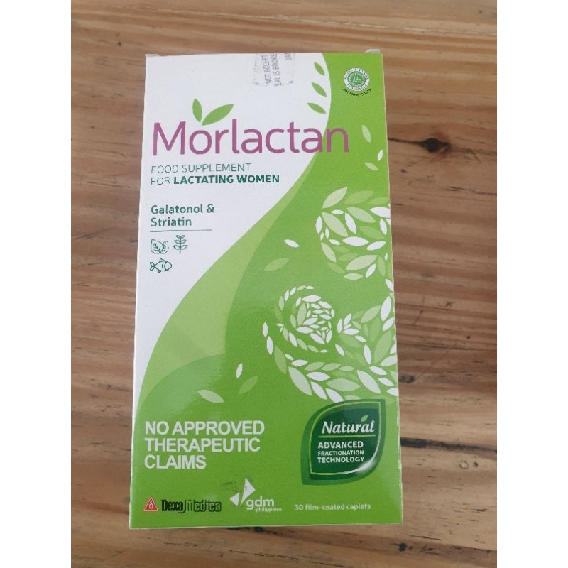 Morlactan a food supplement for lactating women. box of 30's | Shopee ...