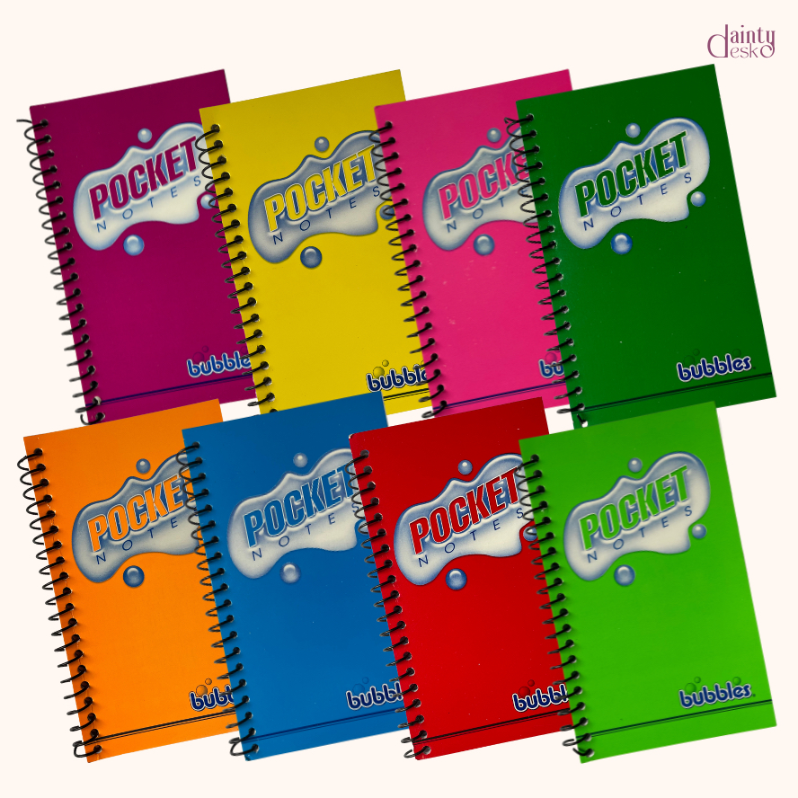 Bubbles Pocket Notebook (tickler) | Shopee Philippines