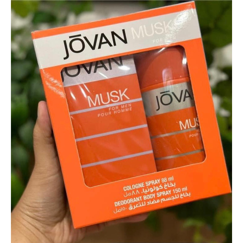 Jovan Musk Cologne Spray 88ML + Deo Body Spray 150ml | Shopee Philippines