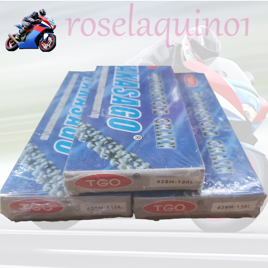Takasago chain motorcycle universal 428H-110L/120L/130L | Shopee ...