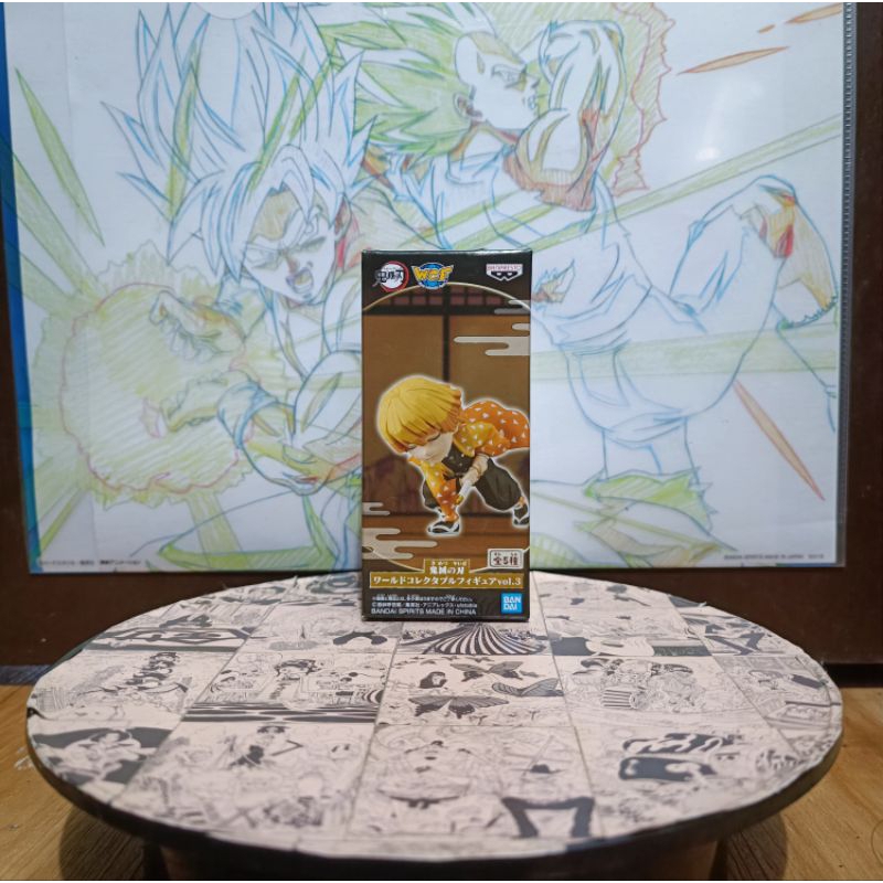 Authentic Zenitsu Agatsuma of Demon Slayer WCF World Collectable Figure ...