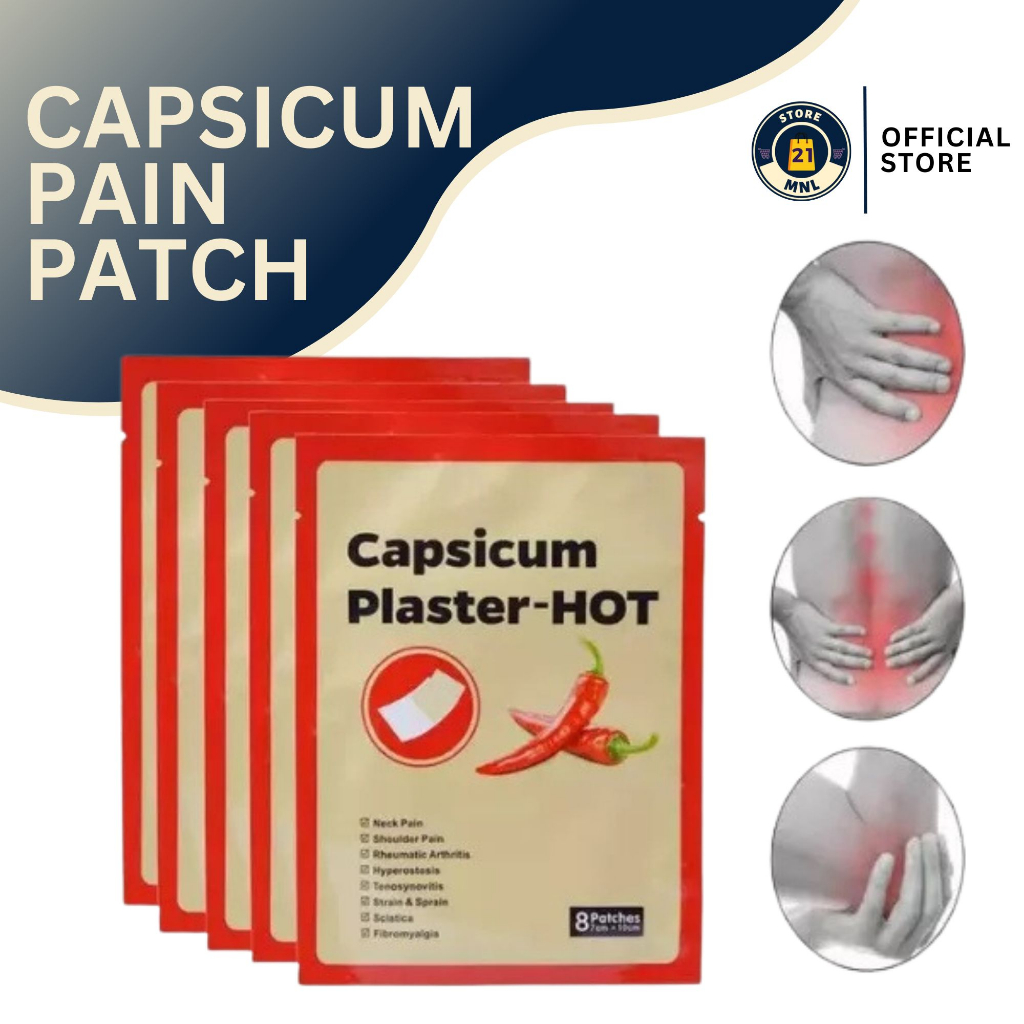Hot Muscle Pain Reliever Patch Chinese Medical Capsicum Plaster ...