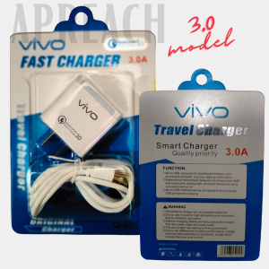 VIVO Charger 2 in 1 For Android version 2.1a fast charging with Micro ...