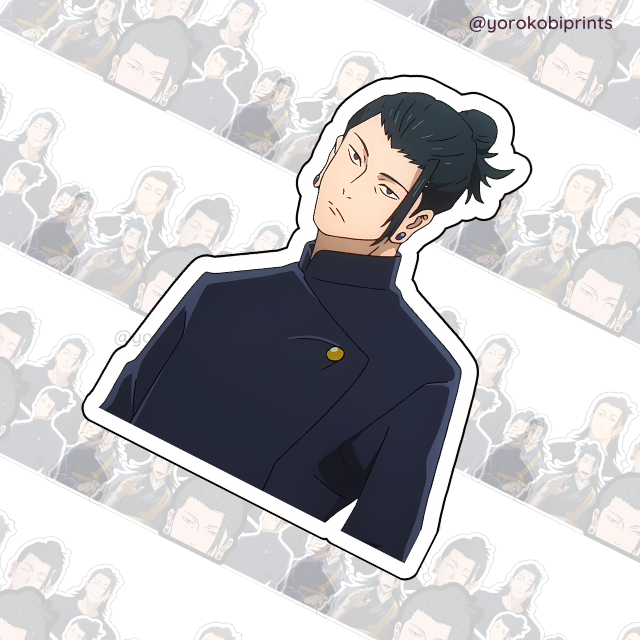 Suguru Geto - Jujutsu Kaisen - Peeker, Icon - Waterproof Laminated ...