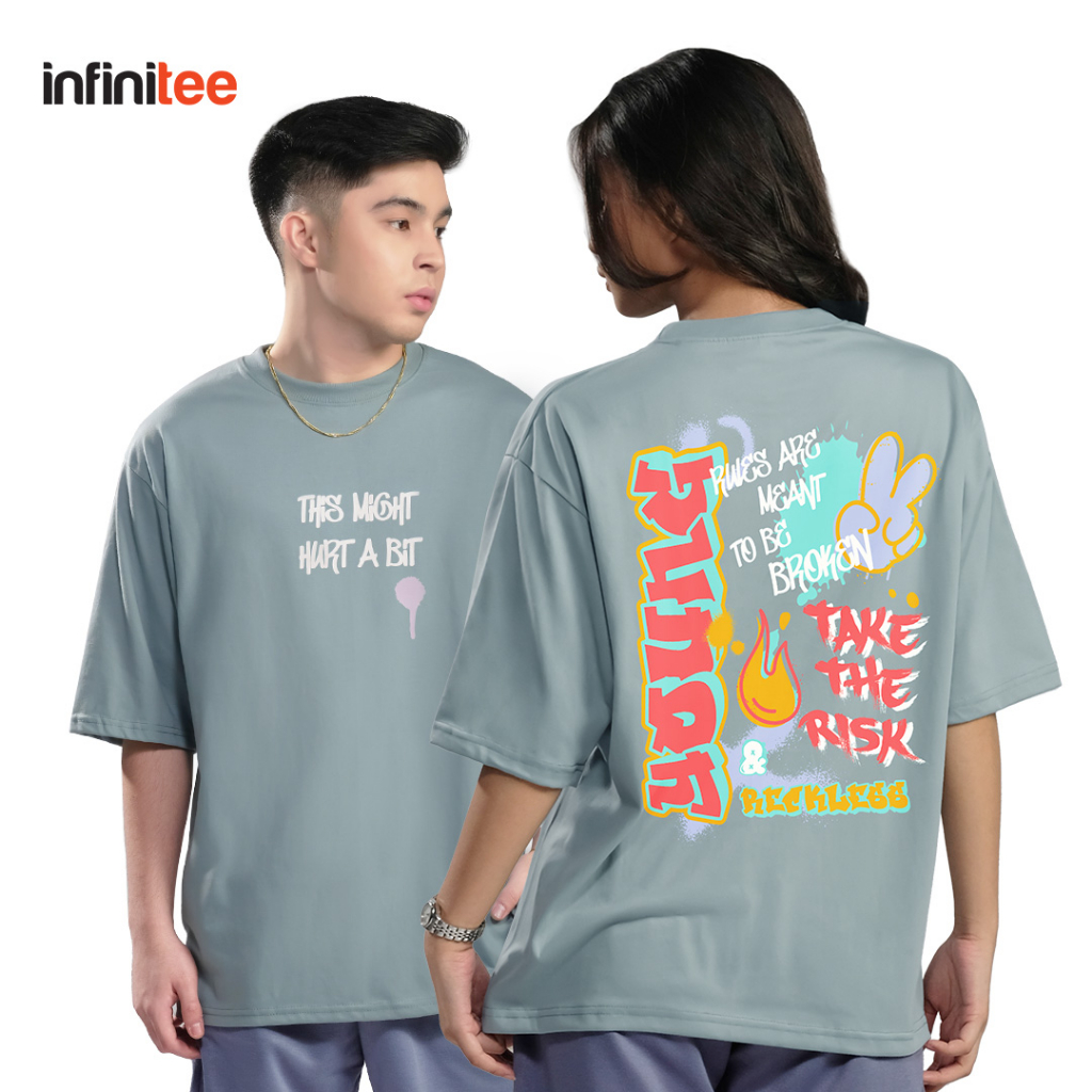 Infinitee Street Oversized T Shirt For Men Women Oversize Plus Size ...