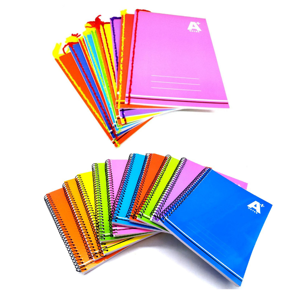 A Plus Notebook Random Color (148mm x 200mm) | Shopee Philippines