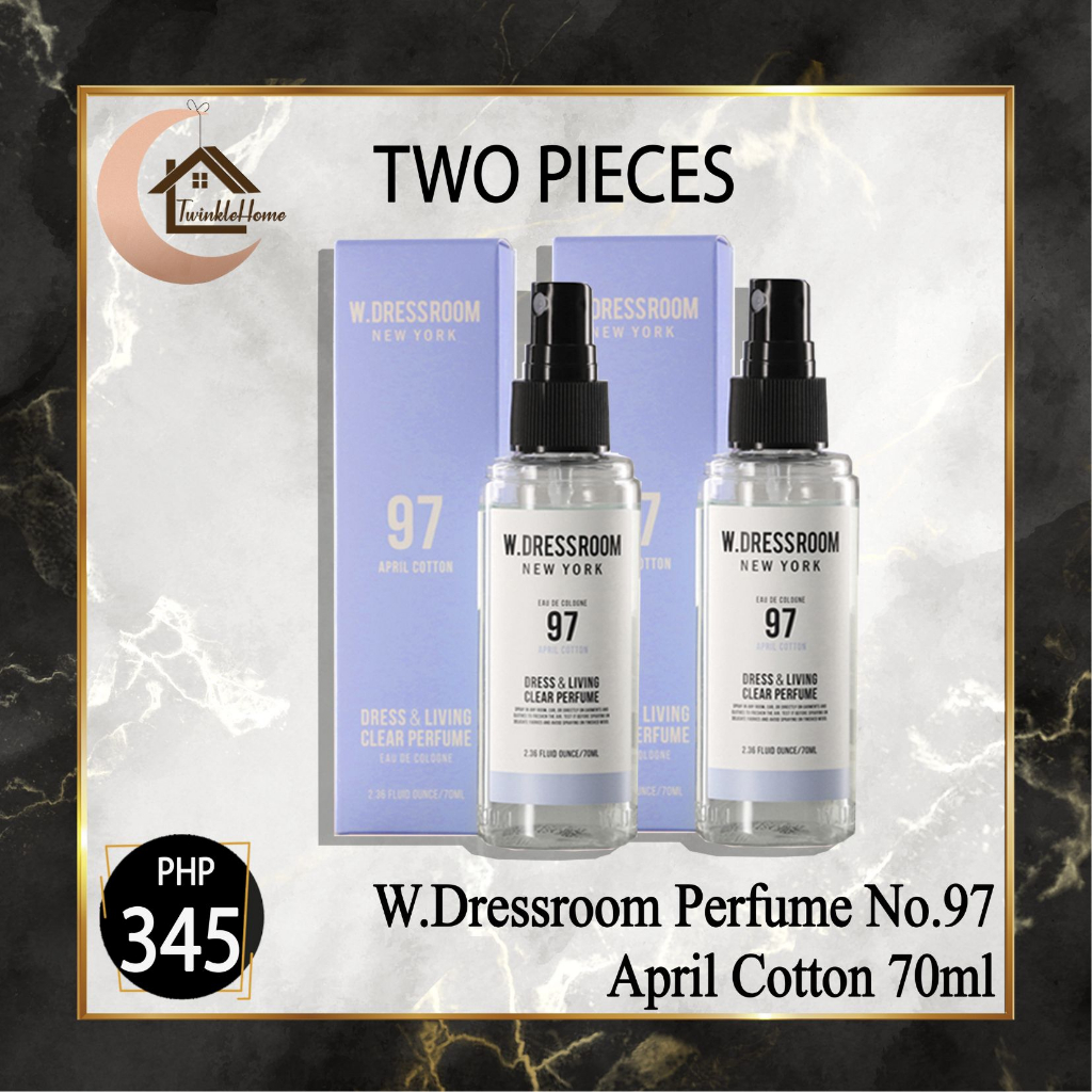 Twinklehome Original W. Dressroom Perfume No. 97 April Cotton (70ml ...