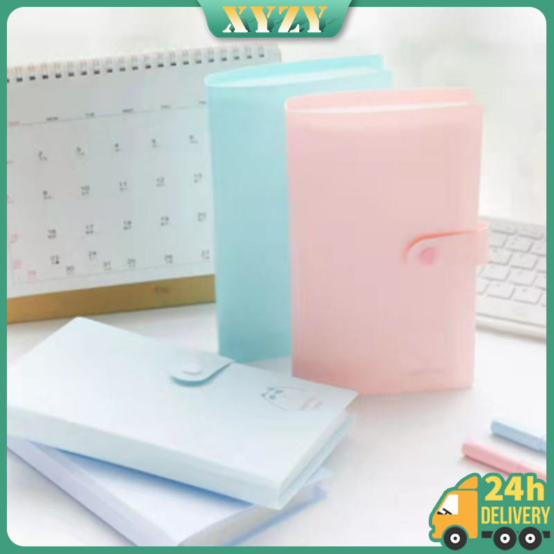 Train ticket business card collection book Portable transparent card ...