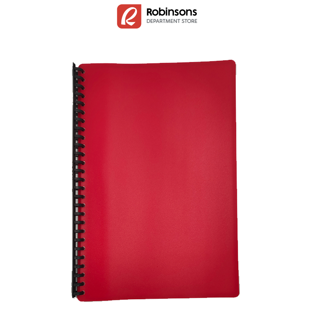 Spiral Solid Color Clearbook - Long (Assorted Colors) | Shopee Philippines