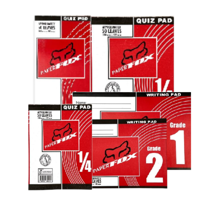 1Ream x 10Pcs Grade 1 2 3 & 4 Writing Pad (80LVS) 1/2 Crosswise ...