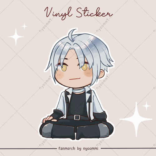 [FFXIV FANMERCH] THANCRED VINYL STICKER WATERPROOF | Shopee Philippines