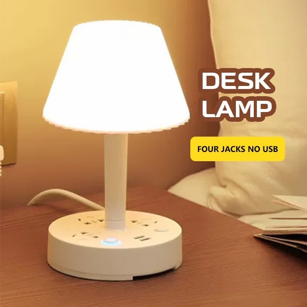3color LED Multifunctional Fan desk lamp with fan clock USB dual head ...