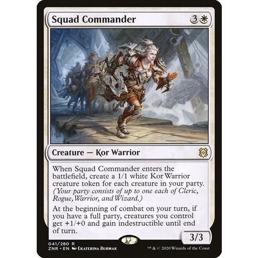 Squad Commander - Zendikar Rising (ZNR) | Shopee Philippines