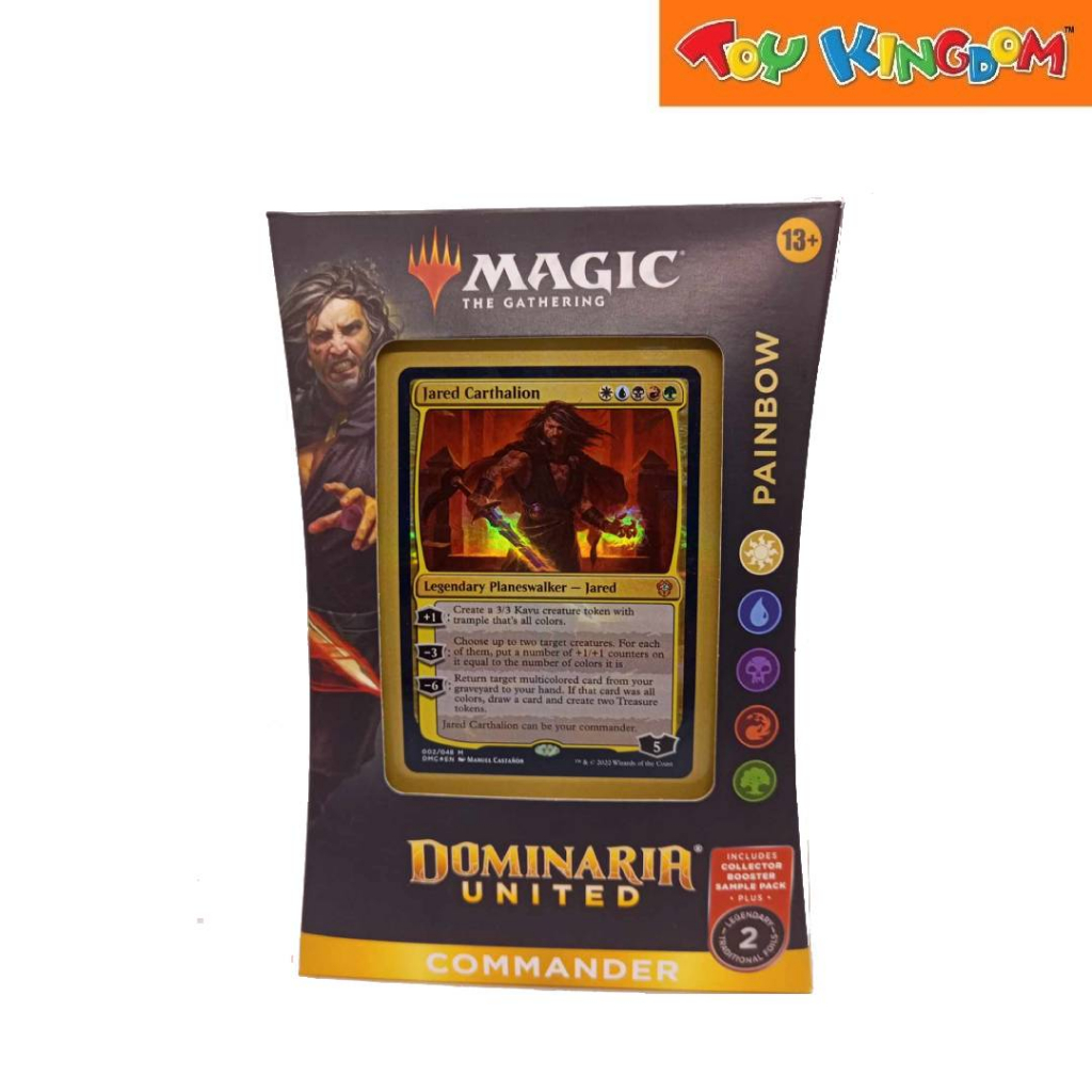 Magic The Gathering Dominaria United Commander Deck Painbow | Shopee ...
