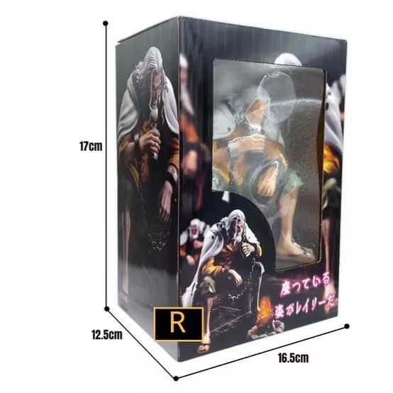 Anime One Piece Action Figure Silver Rayleigh Resin Statue Figure ...