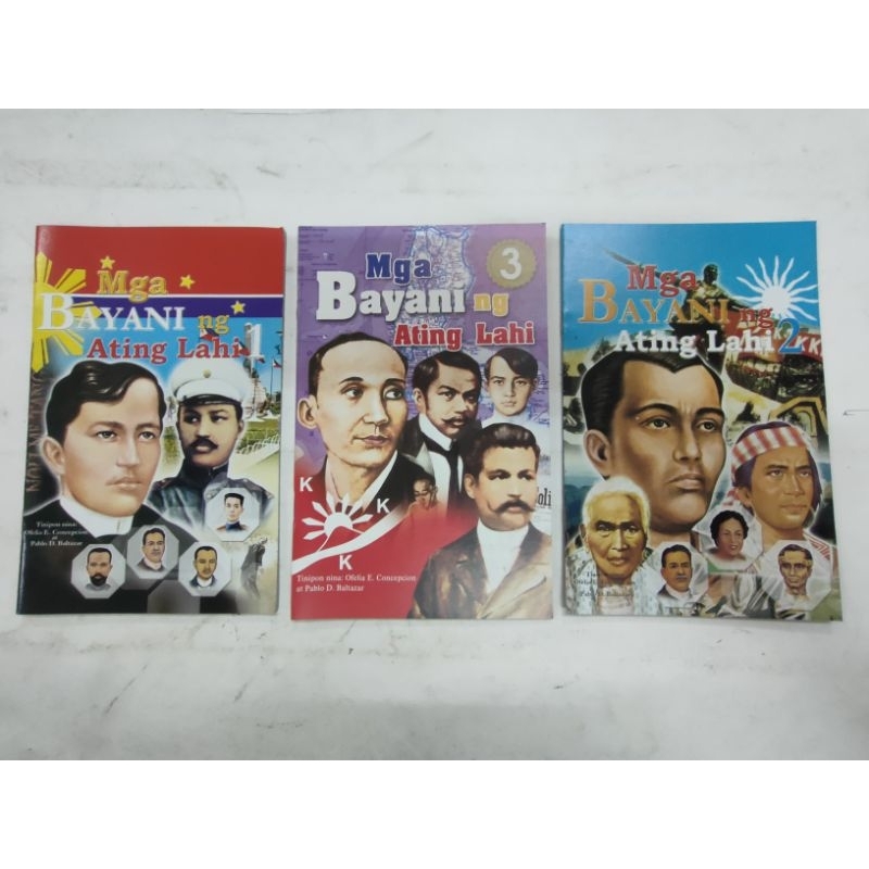 MGA BAYANI NG ATING LAHI BOOKS (32 PAGES) | Shopee Philippines