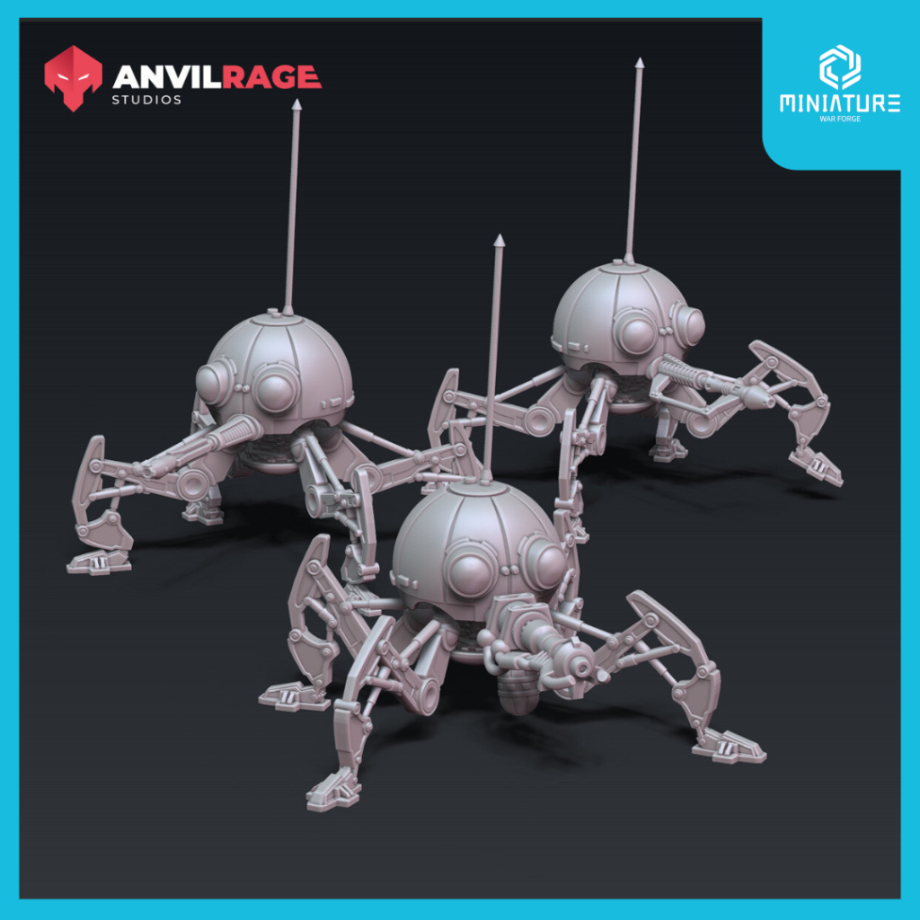 Anvil Rage | Spider Attack Droid w/ Legion Base | Shopee Philippines