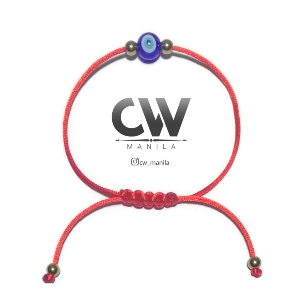 CW Manila - Anti Evil Eye (Blue) Adjustable Bracelet - for good luck ...