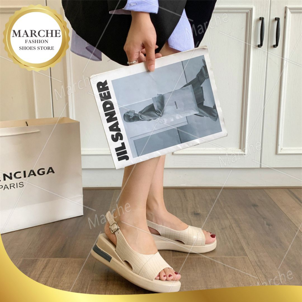 Marche Korean Muffin Soft Sole Comfortable Sandals For Women(add one ...