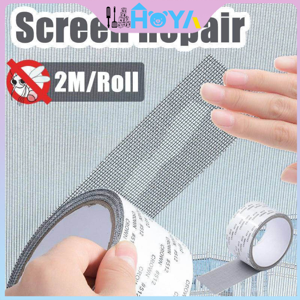 5*200cm Screen Window Repair Subsidy Leakage Screen Velcro Self ...