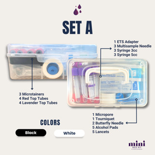 Mini MedKit / Phlebotomy Kit with Complete Set for MedTech Students ...