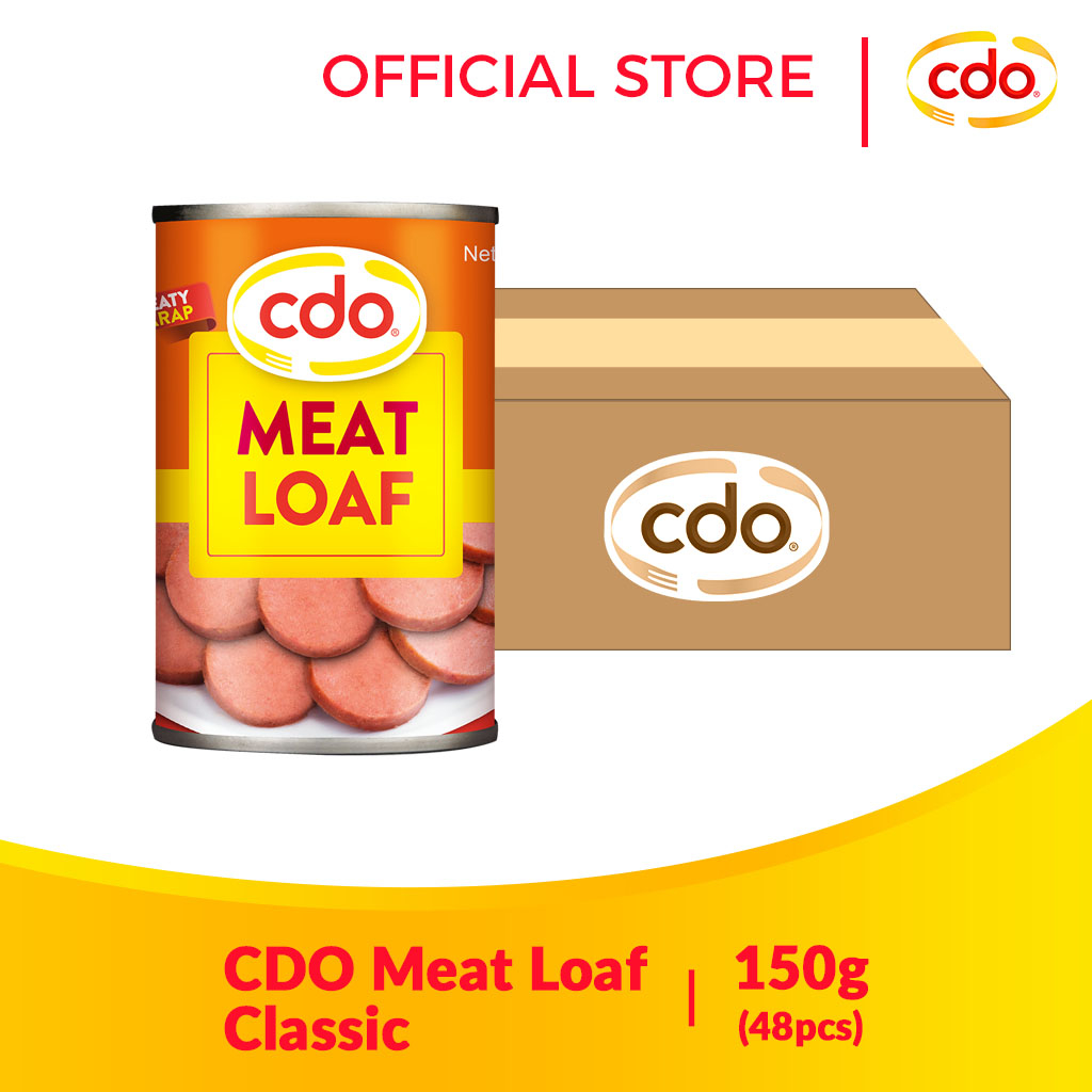 CDO Meat Loaf 150g x 48 | Shopee Philippines