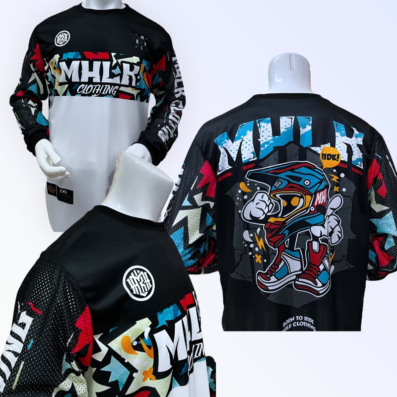 Motorcycle Jersey Long Sleeve for Men Aircool Big Size Tshirt MHLK CLOTHING MOTORCYCLE JERSEYS ...