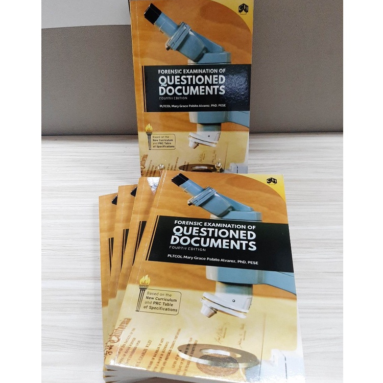 Forensic Examination of Questioned Documents 4th Ed. [2023] | Shopee ...