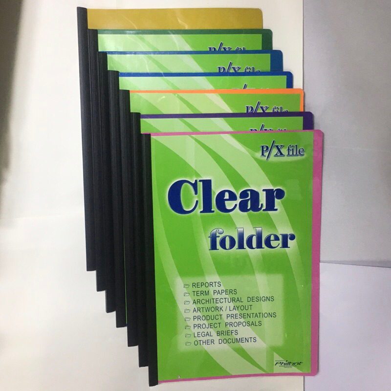 Long Clear Sliding File Folder | Shopee Philippines