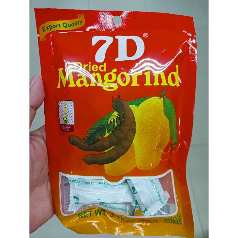 7D dried Mangorind in 175grams and 90 grams per pack | Shopee Philippines