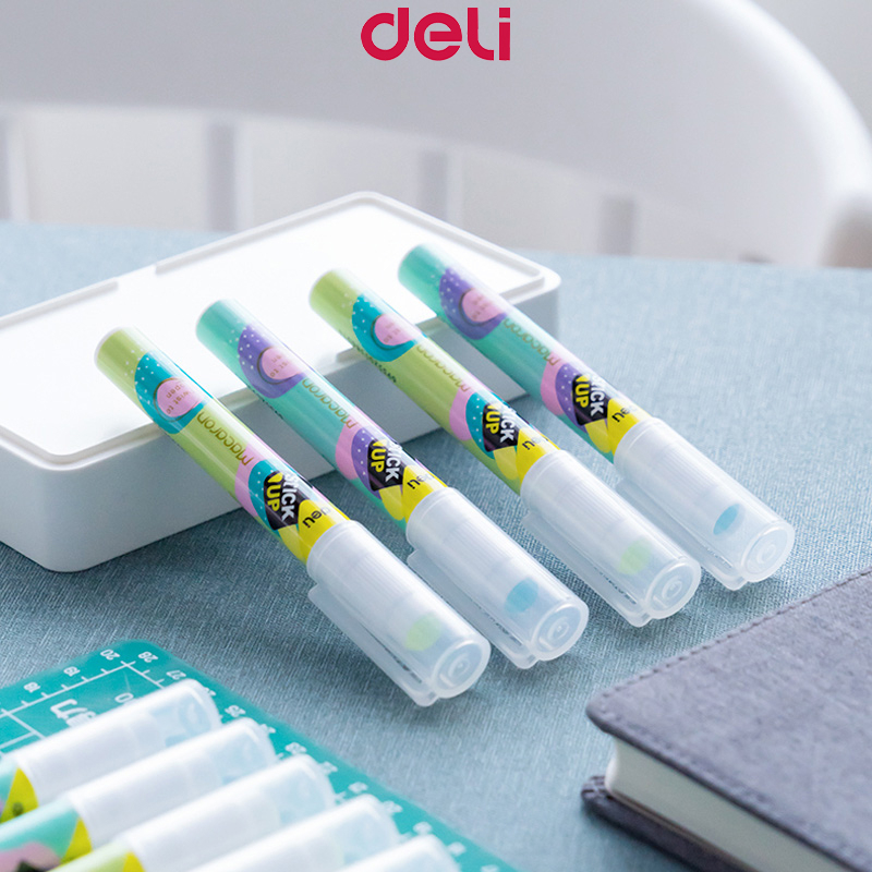 Deli Portable Solid Glue Pen Type Solid Adhesive EA23810 | Shopee ...